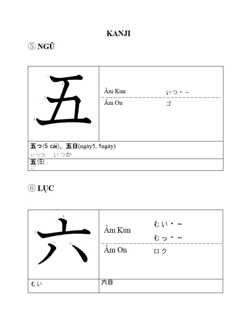 Kanji 2 | PDF