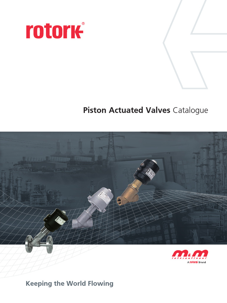 Piston Actuated Valves Catalogue | PDF | Valve | Piston