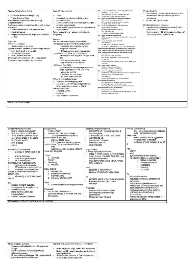 Acute Lymphoblastic Leukemia Pdf Diseases And Disorders Clinical