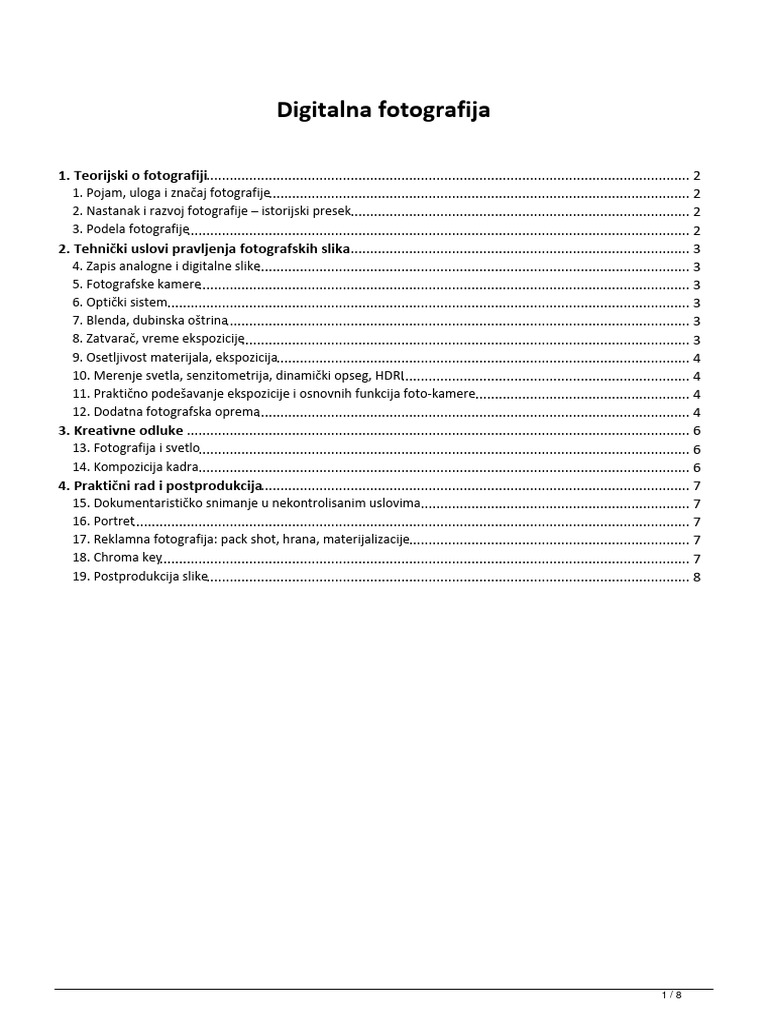 Digitalna_fotografija | PDF