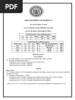 First Year LLB Syllabus | PDF