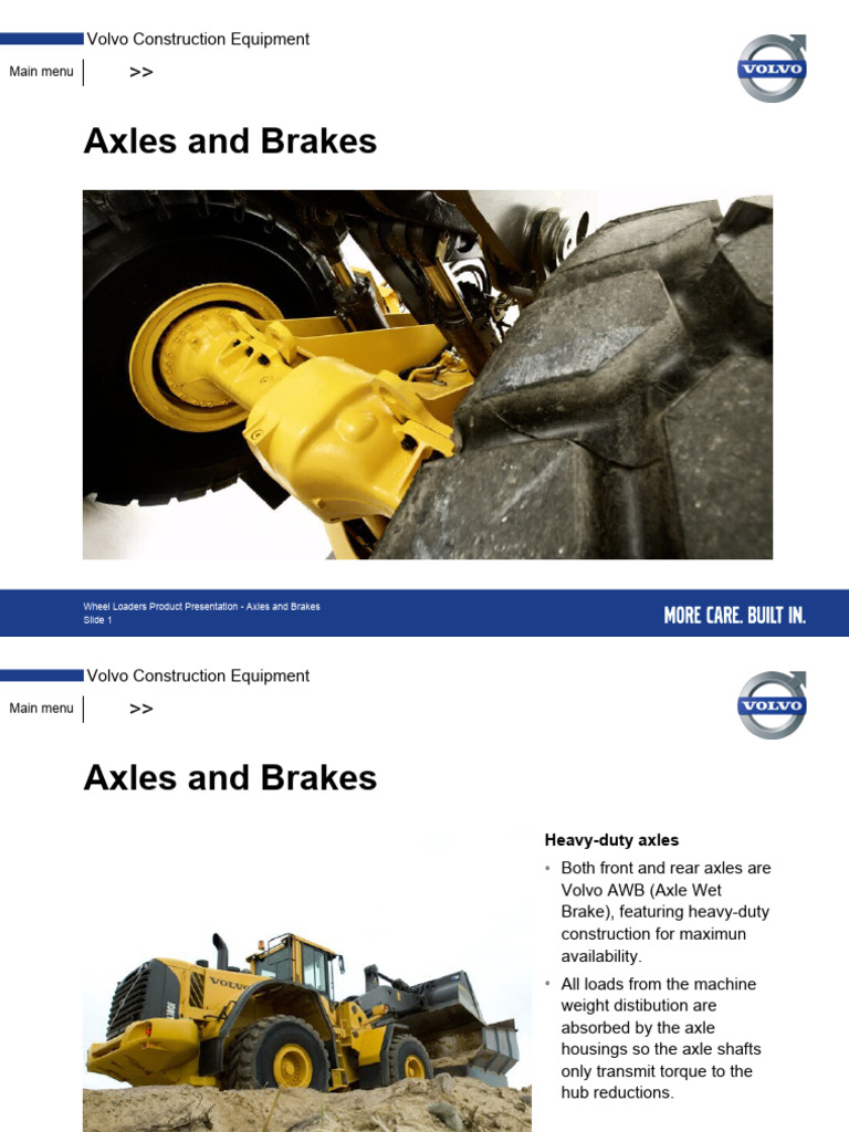 Axles 1 | PDF | Axle | Brake