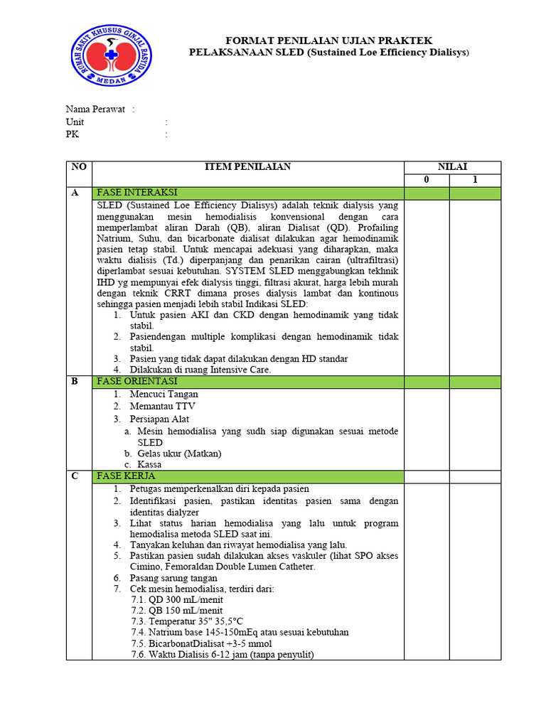 Pelaksanaan HD Sled | PDF