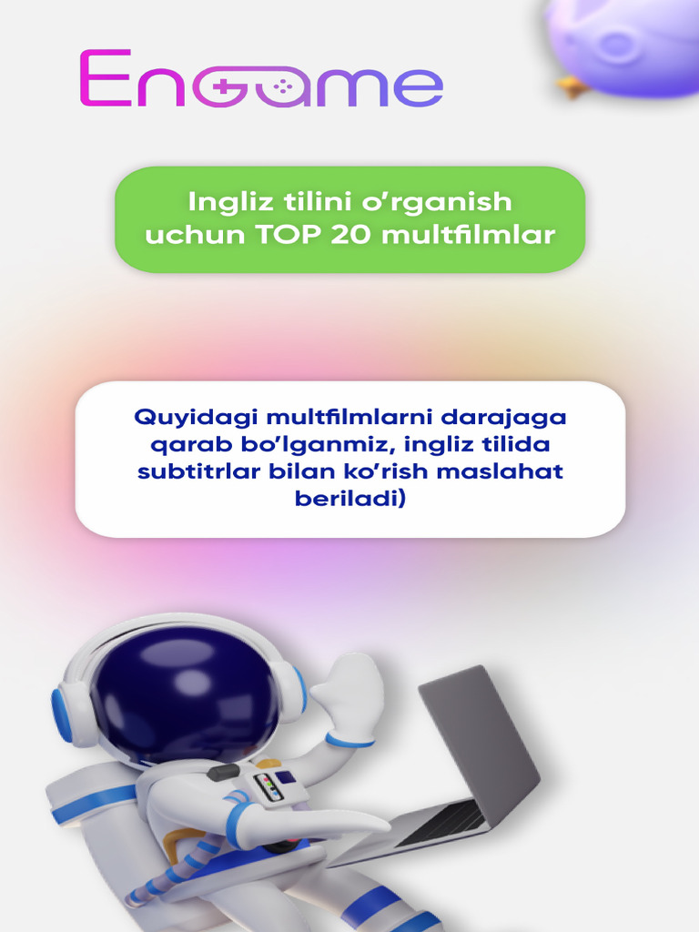 TOP 20 Multfilmlar | PDF