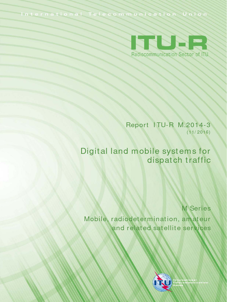 Digital Land Mobile Systems For | PDF | Internet Protocols | Channel Access Method