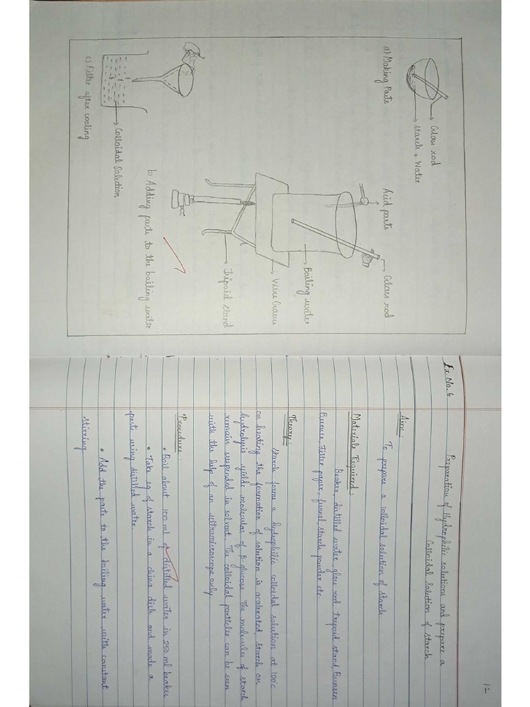 Colloidal Starch | PDF