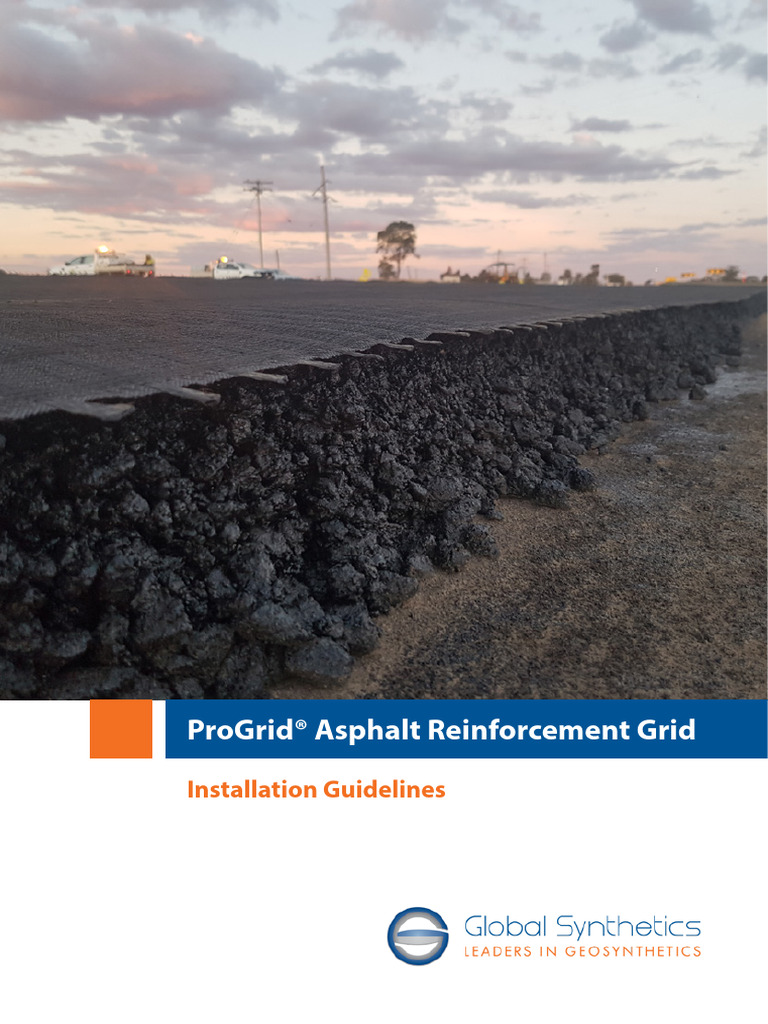 ProGrid® Installation Guidelines | PDF | Road Surface | Concrete