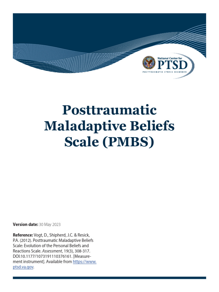 Pmbs Scale | PDF | Psychology | Behavioural Sciences