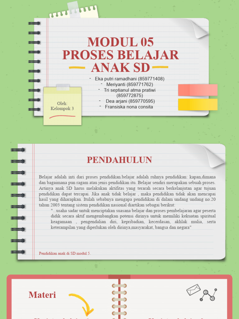 Pendidikan Anak Di SD | PDF