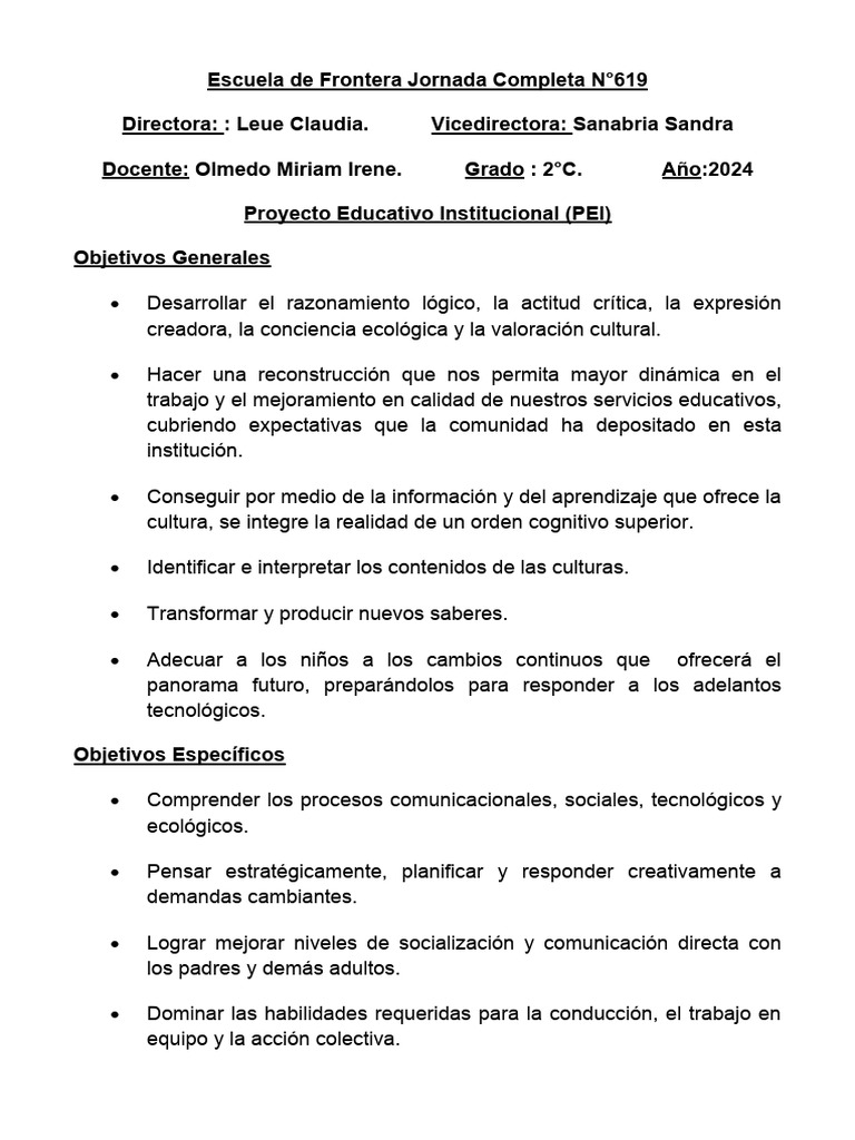 Imprimir 2C Miriam | PDF | Evaluación | Plantas
