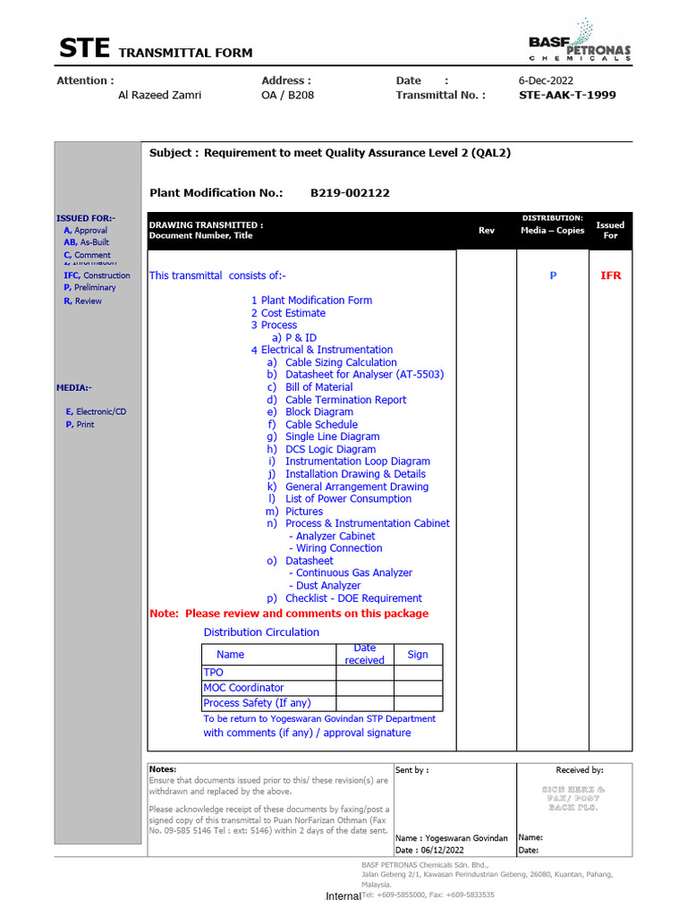 Ifr B219-002122 | PDF