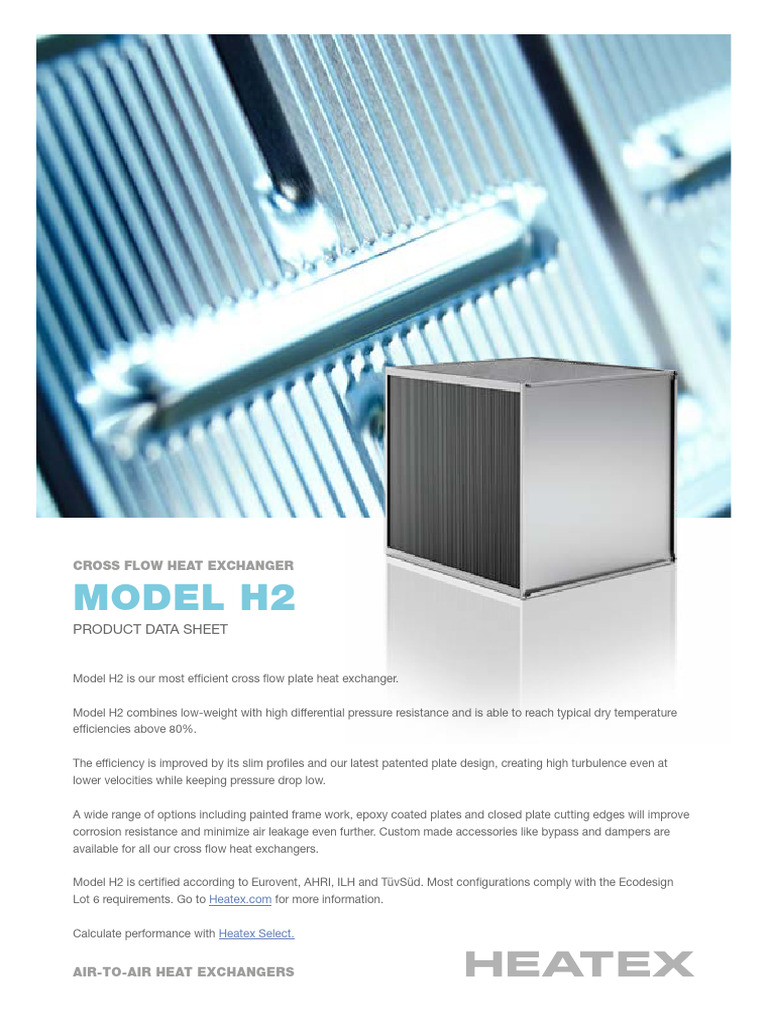 Heatex H2 | PDF | Heat Exchanger | Chemical Engineering