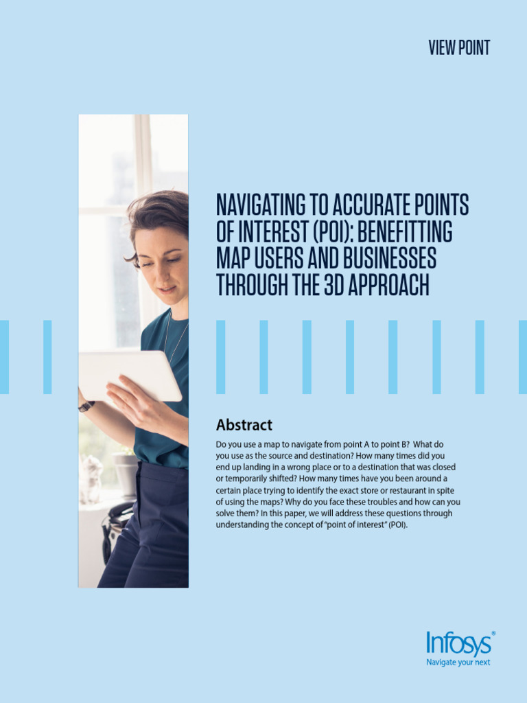 Navigating To Accurate Points of Interest (POI) | PDF | Geographic Information System | Automation