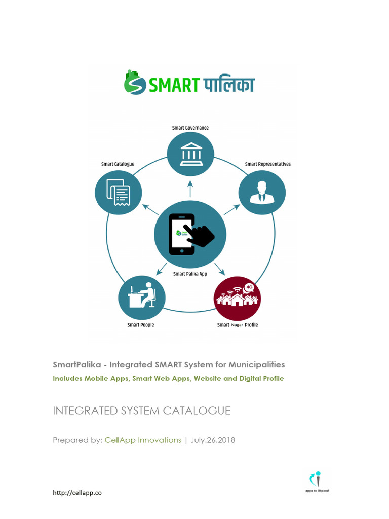 Smart Palika Catalogue V3 1 | PDF | Mobile App | Innovation