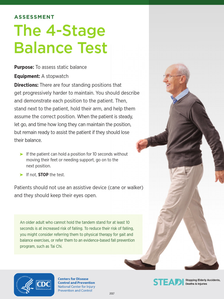 4 Stage Static Test | PDF | Balance (Ability) | Causes Of Death
