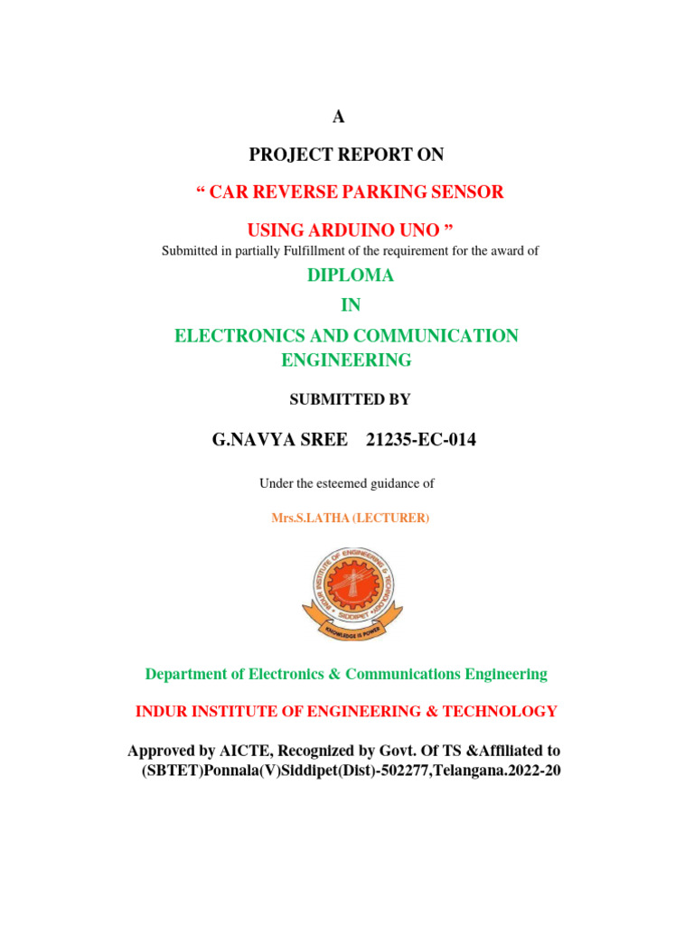 NAVYA 0.1 | PDF | Arduino | Microcontroller
