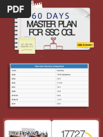 SSC CGL Study Plan 2025 | PDF