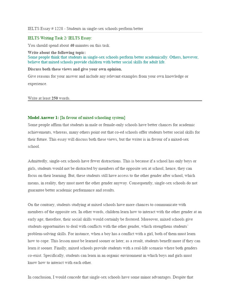 IELTS Essay Sample 8 | PDF | Learning | Psychological Concepts