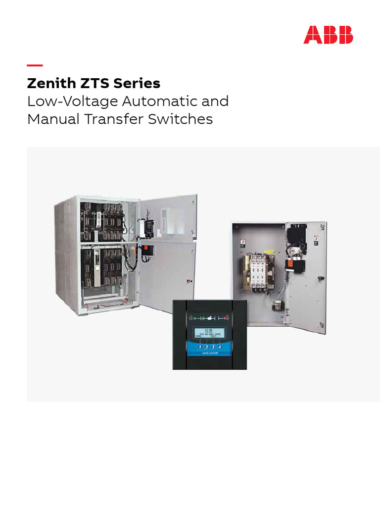 Zts-Zbts Ats Brochure | PDF | Relay | Switch
