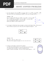 JMC 2017 Solutions and Answers | PDF | Triangle | Area