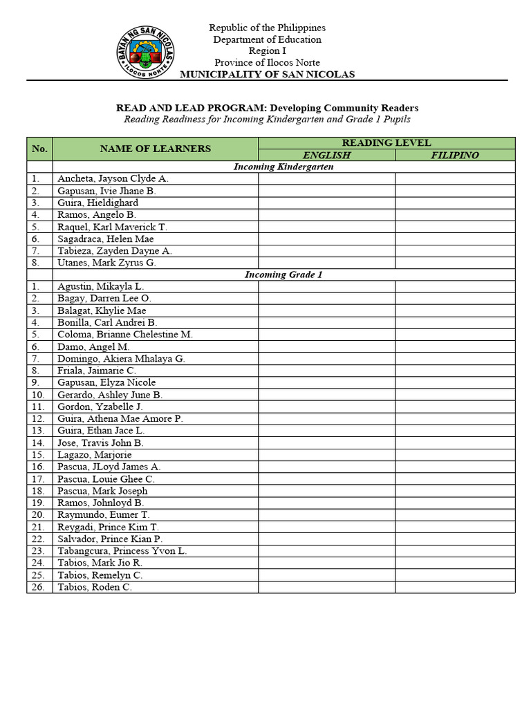 READ-AND-LEAD-PROGRAM | PDF