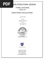 Handrail Calculation | PDF | Bending | Strength Of Materials