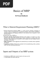 SAP MRP: Configuring Material Types | PDF