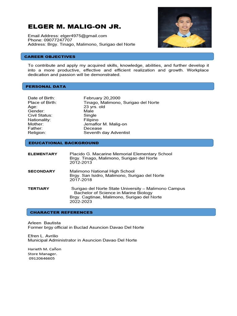 EL Resume | PDF