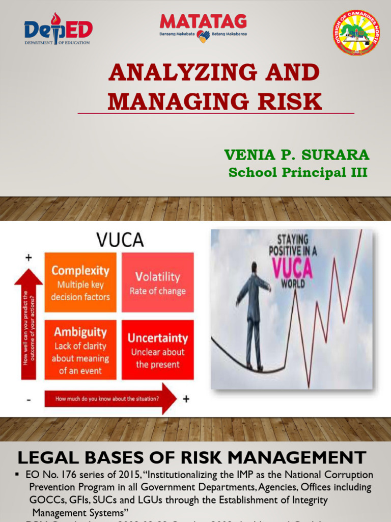 3 - Analyzing - Managing Risks | PDF | Risk | Risk Management