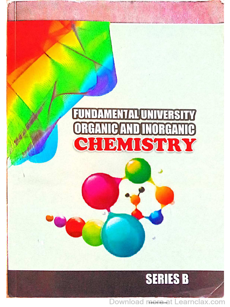 Fundamental University Organic and Inorganic Chemistry Series B Abass Olajire 2015 9jabaz - NG | PDF