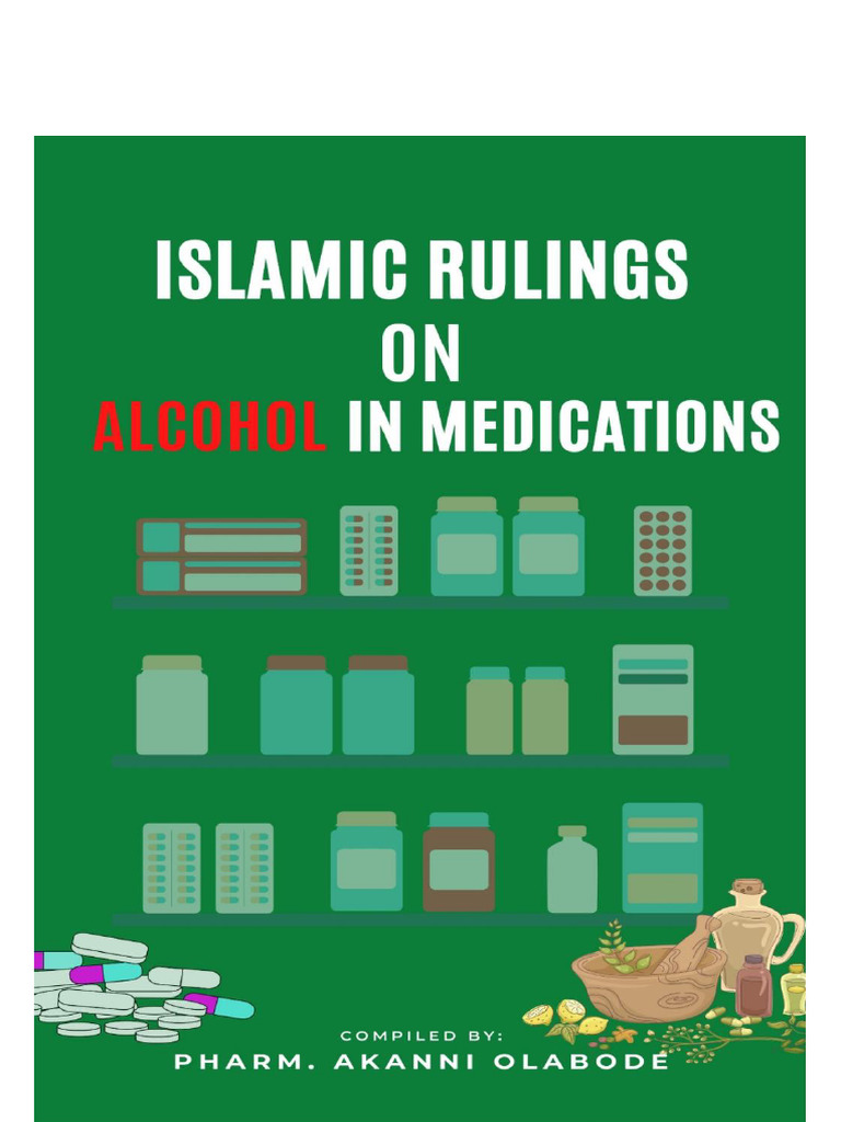 Islamic Rulings On Alcohol in Medications | PDF | Ethanol | Fatwa