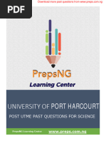 UNILAG JUPEB Practice Questions Answers | PDF