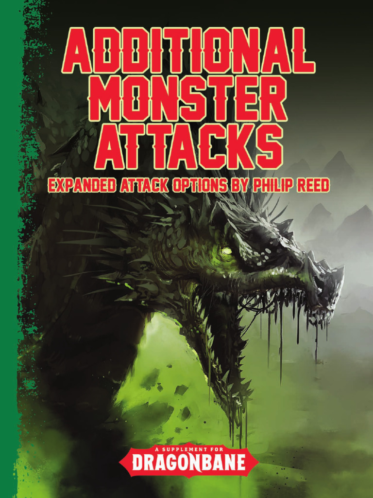 Dragonbane - Additional Monster Attacks - (OEF, 2023-12-17) | PDF ...