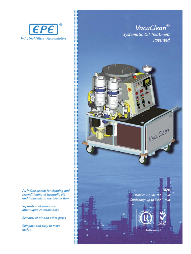 VacuClean - 50VCM0145CH6SL-000-00 D2.5-00V001D0 | PDF | Water | Lubricant