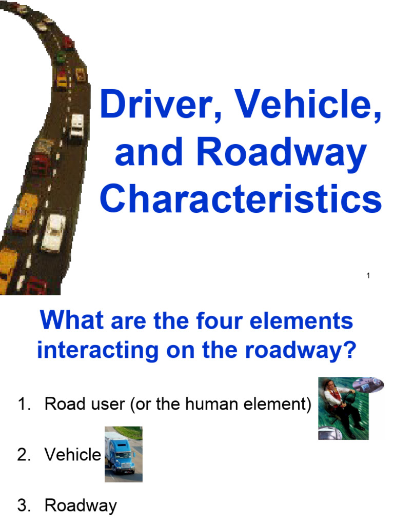 Road User and Vehicle Interaction Guide | PDF | Visual Acuity | Visual ...