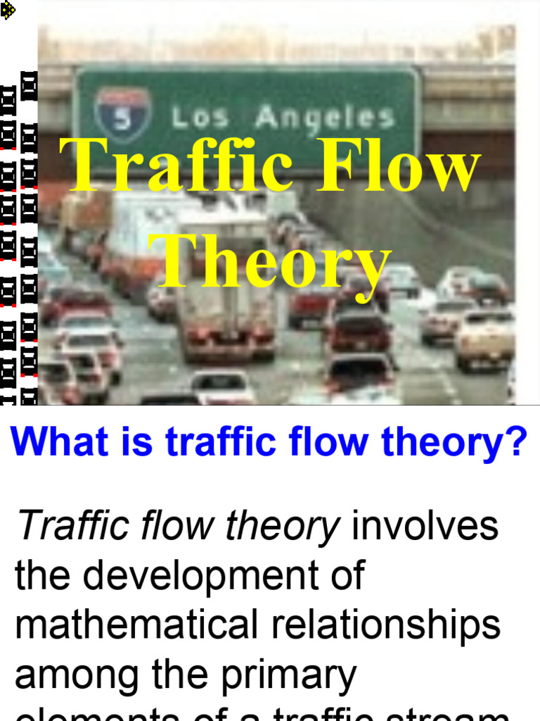 Understanding Traffic Flow Theory | PDF | Traffic