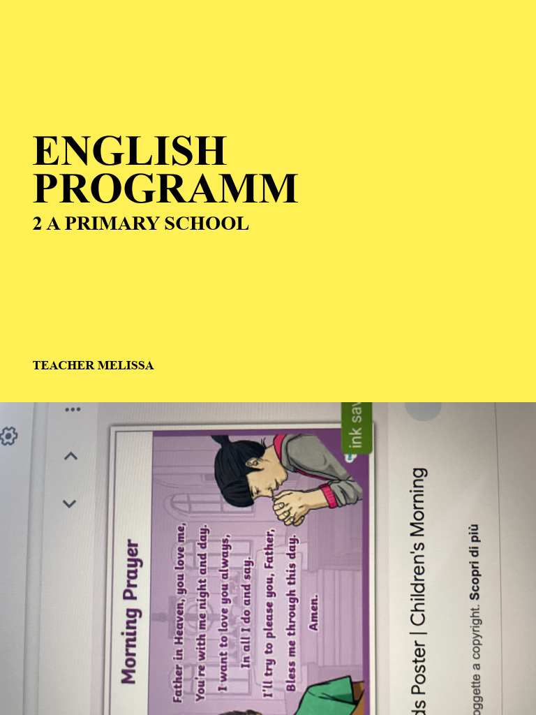 Engliosh Program | PDF