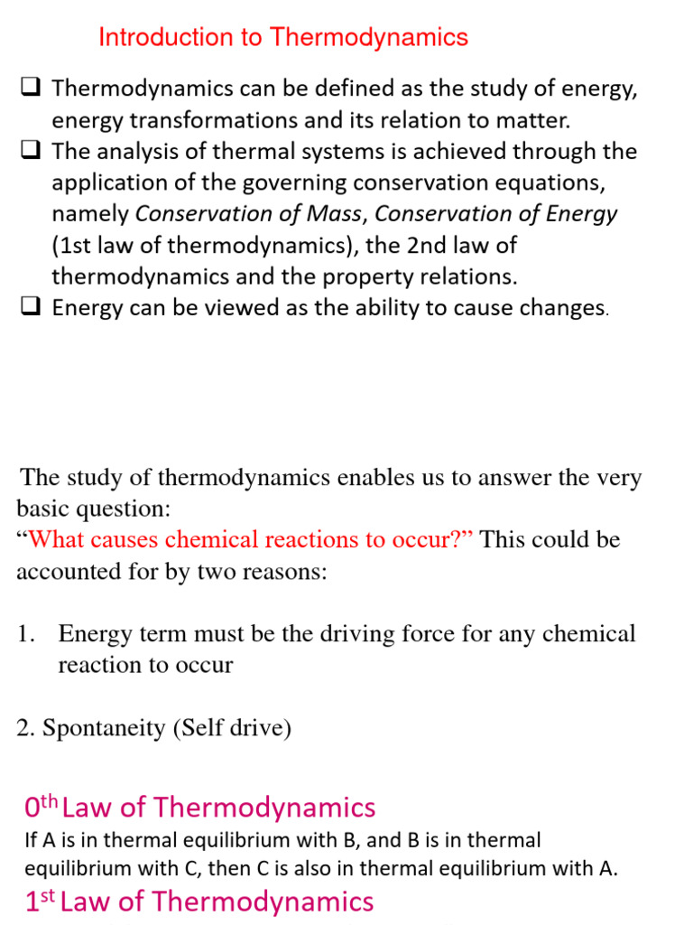 Introduction To Thermodynamics Beatrice | PDF | Thermodynamics | Heat