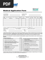 Alliance Insurance Application Form | PDF | Kidney | Autoimmune Disease