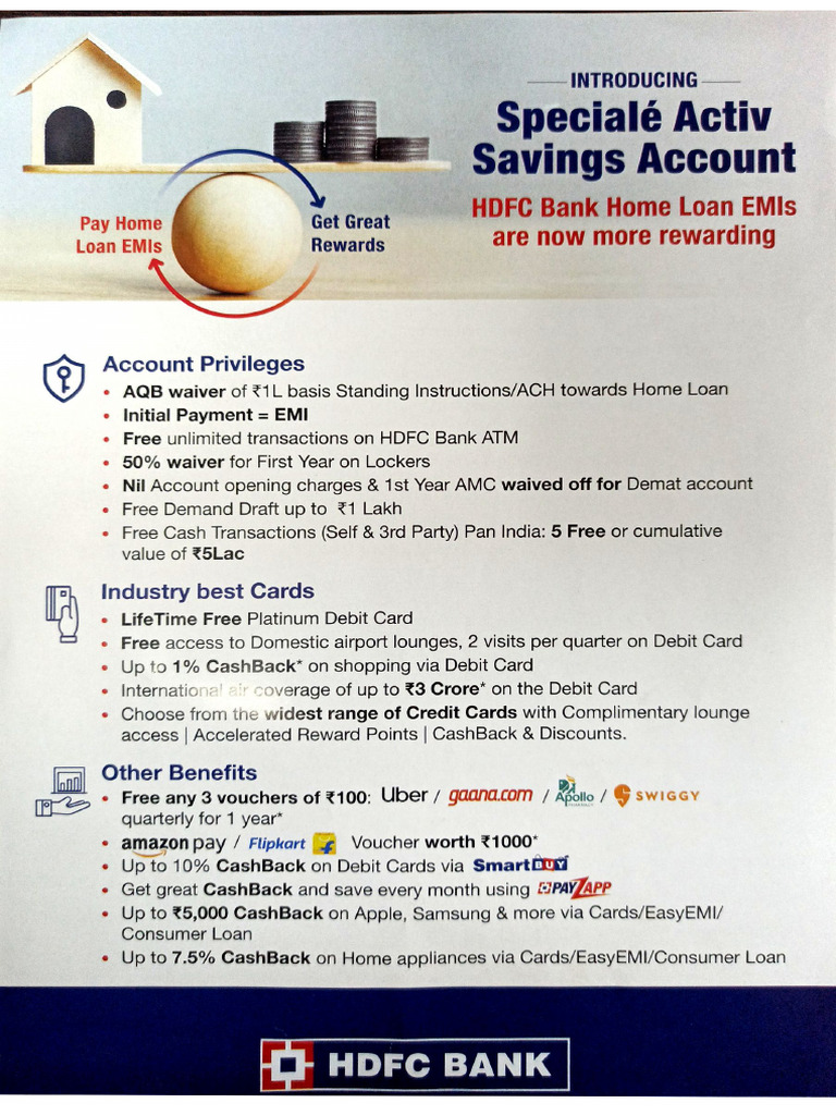 special active account | PDF