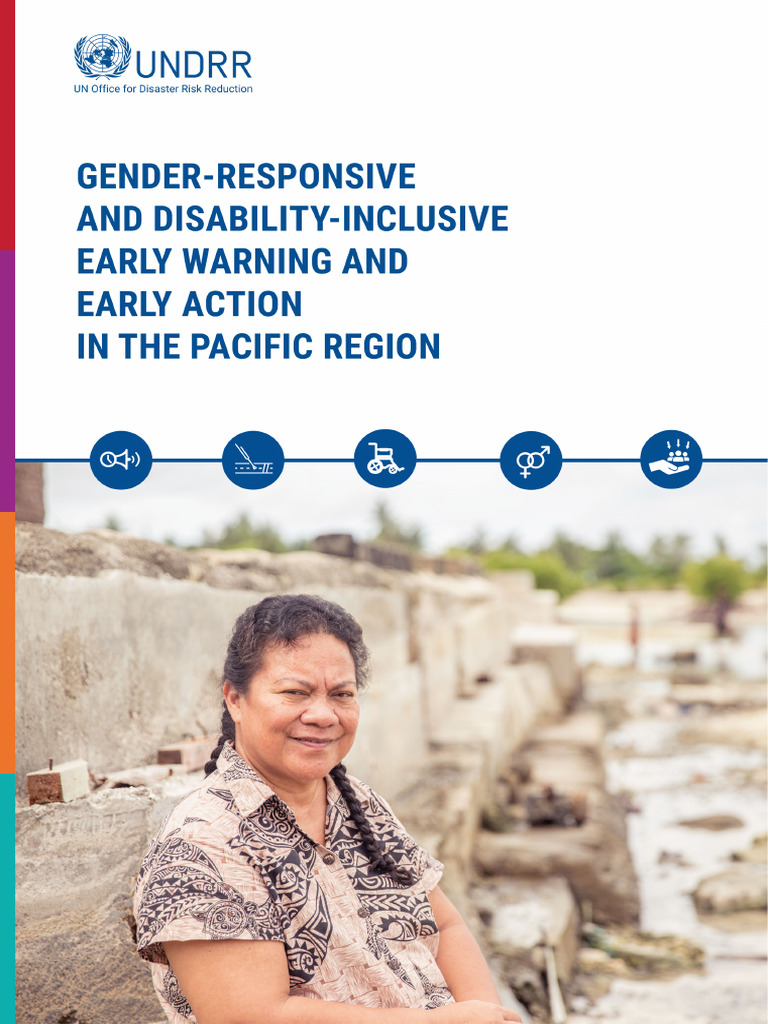 Gender Responsive and Disability Inclusive Early Warning and Early ...