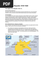 Aqa A Level Germany Revision Guide | PDF | Weimar Republic | Nazism