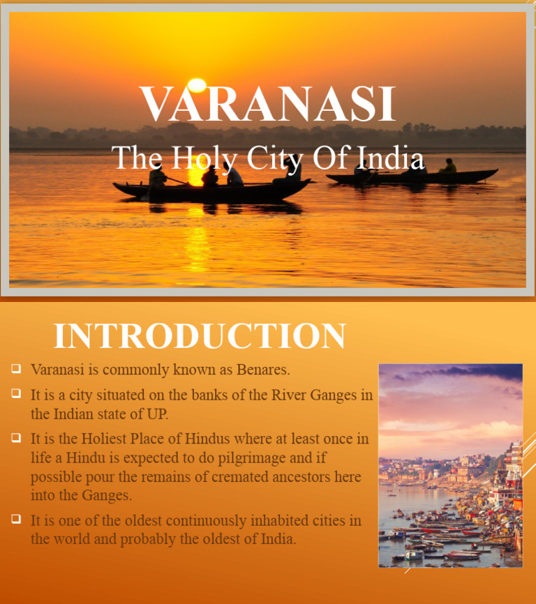 Varanasi: The Holiest City of India | PDF