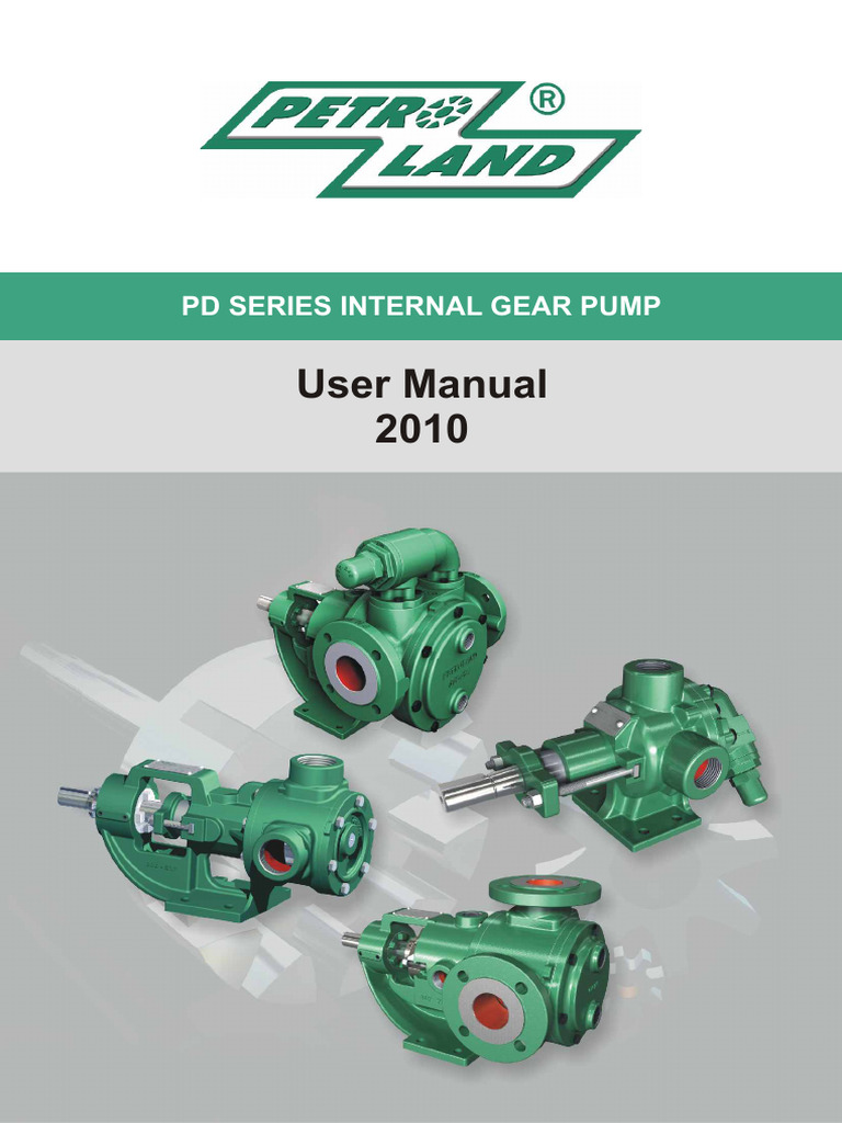 PETROLAND User Manual PD Series SOFT | PDF | Pump | Valve