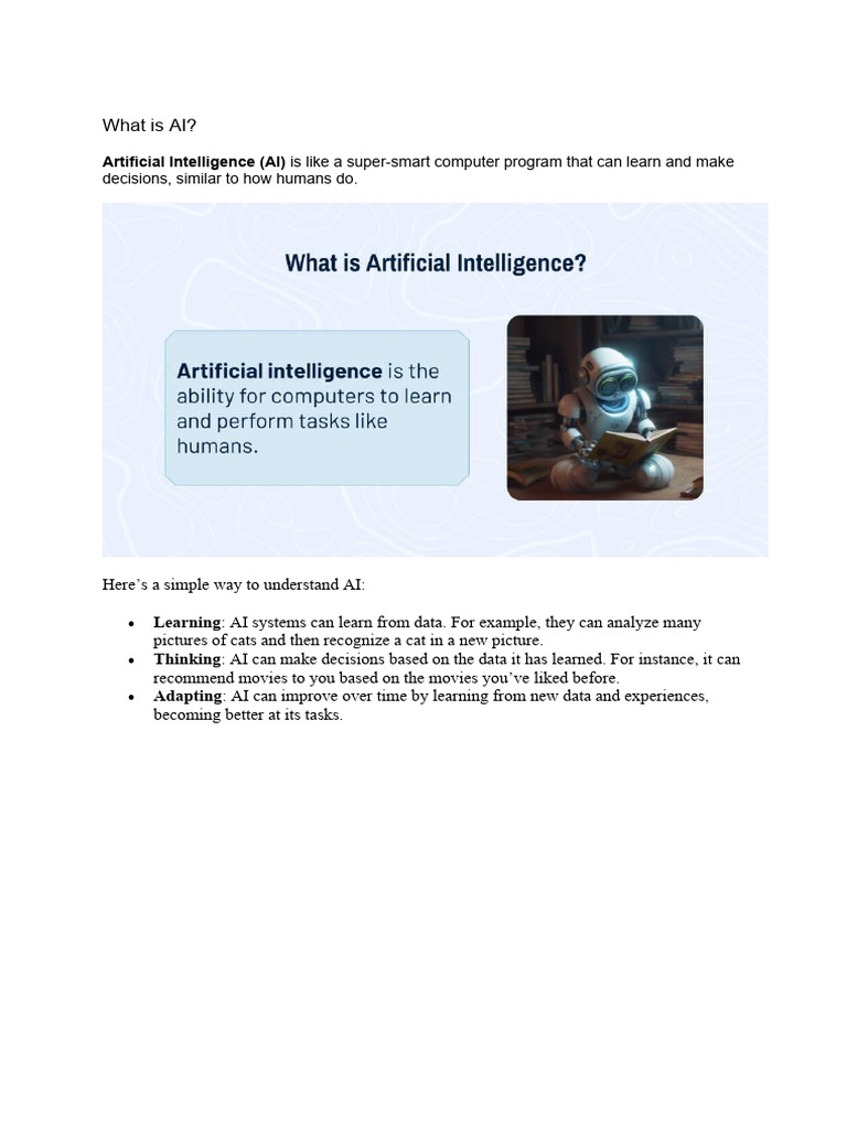 Applications of Artificial Intelligence | PDF | Artificial Intelligence ...