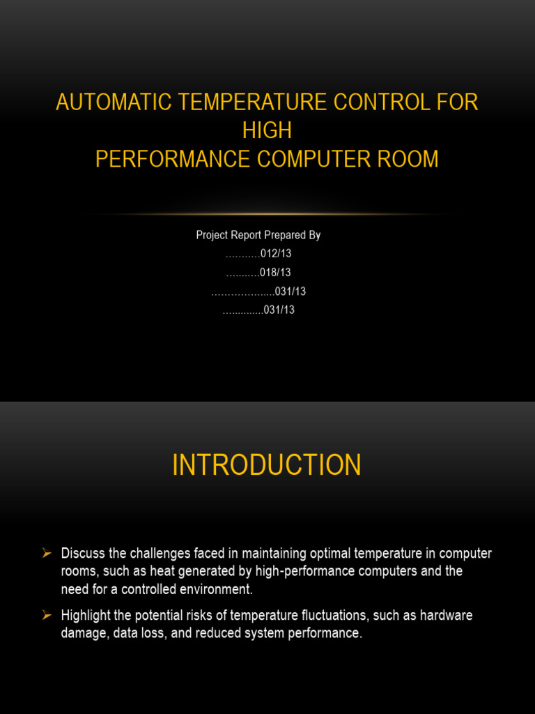 Automatic Temperature Control | PDF | Electrical Network | Power Supply