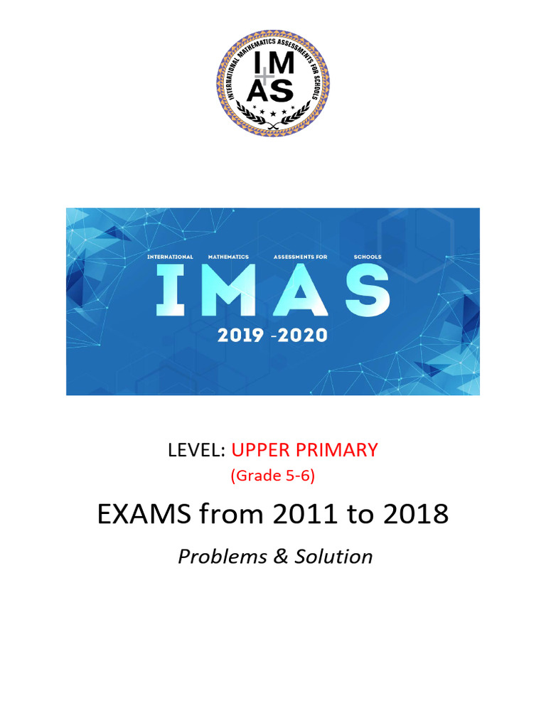IMAS Upper Primary Math Assessment Guide | PDF | Mathematics | Numbers