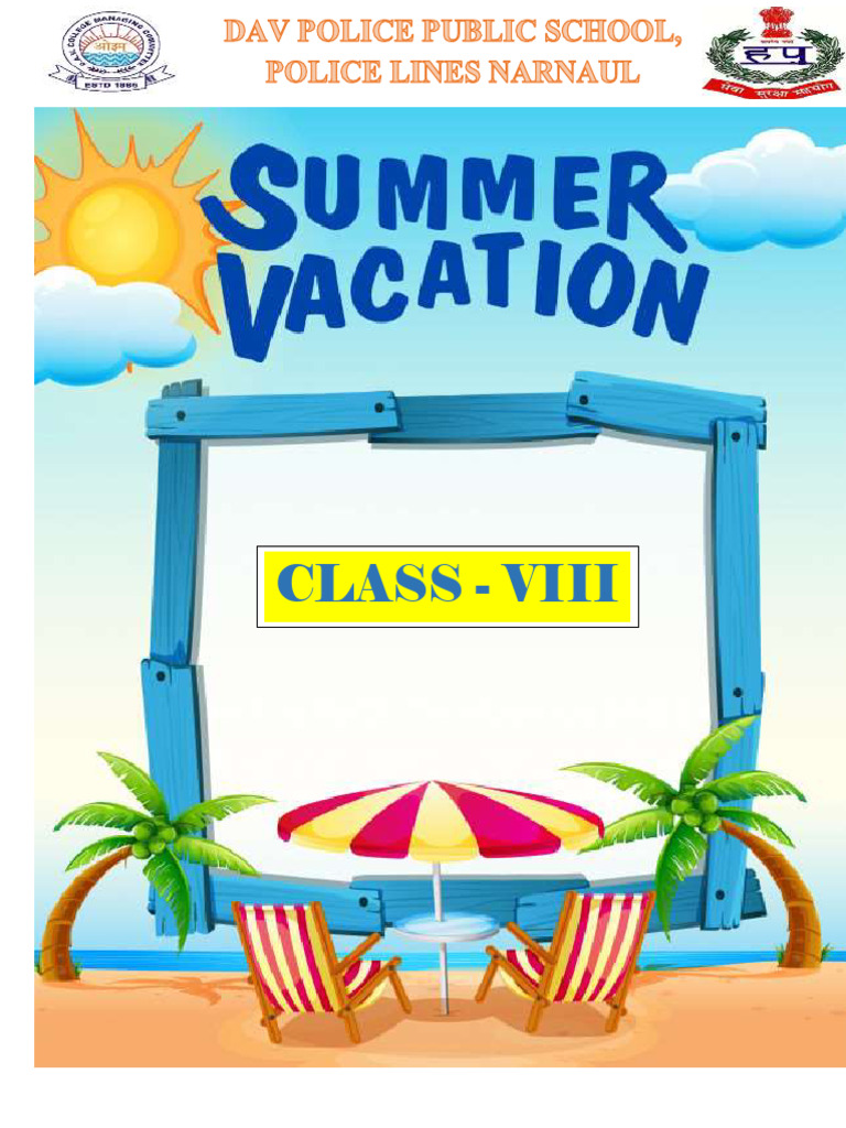 Class 8 Holiday Work (2) DAV | PDF | Force | Pressure