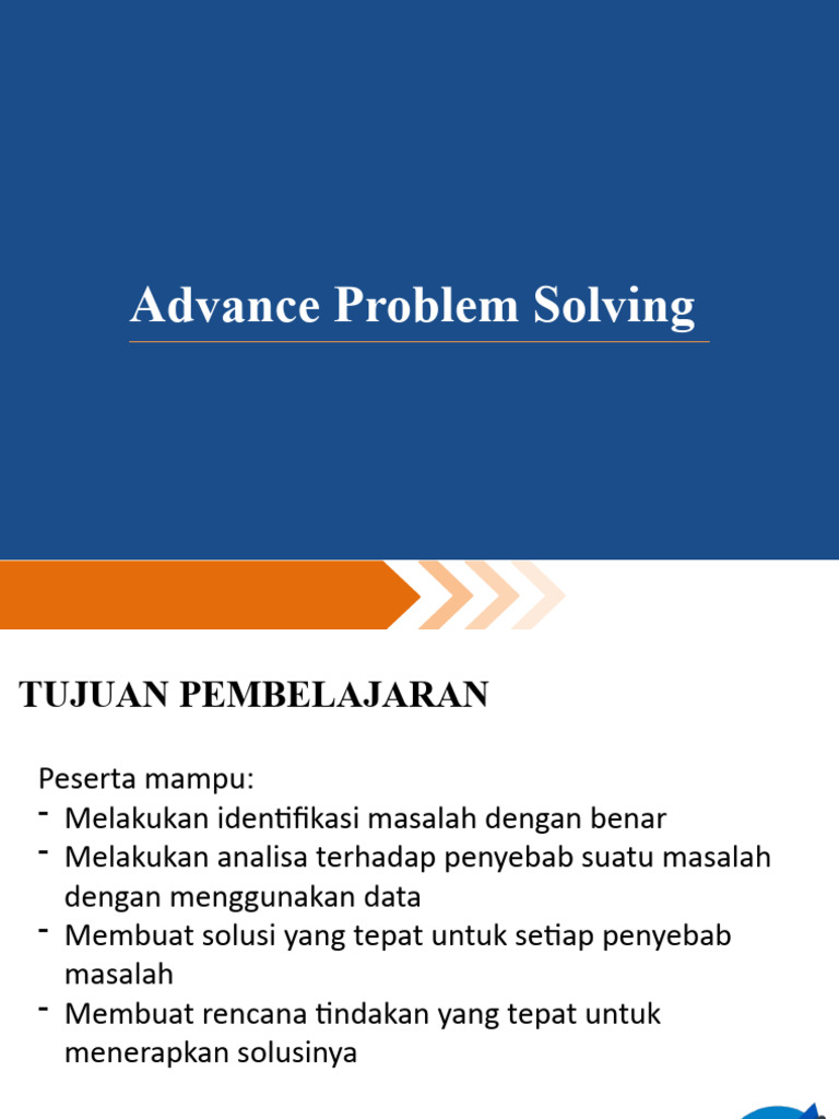Advance Problem Solving - New | PDF | Karier & Perkembangan | Bisnis