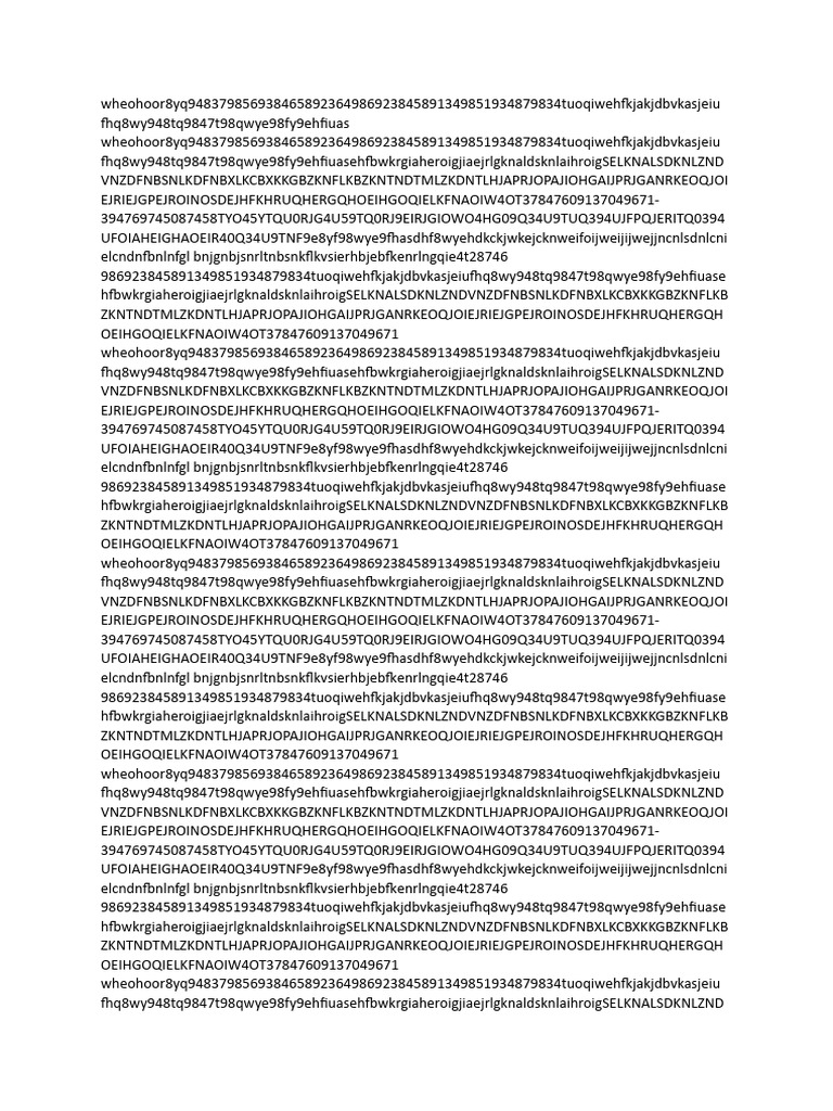 Unique Identifier Data Analysis | PDF